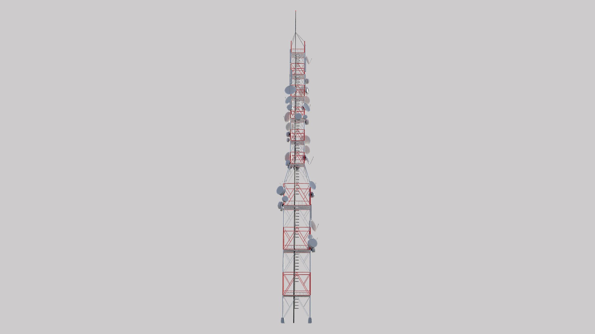 3D Telecommunication Tower - TurboSquid 1832023