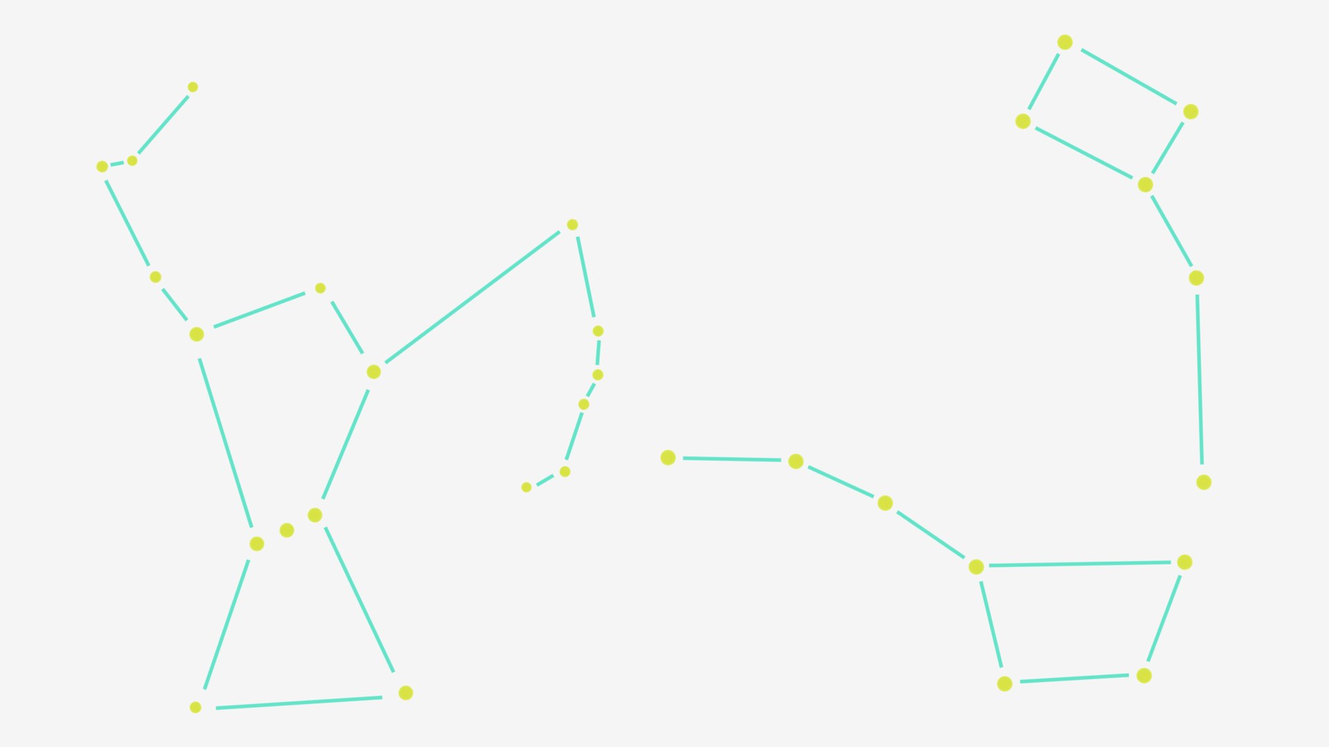3D Orion Ursa Minor Ursa Major Constellation Model - TurboSquid 1808778