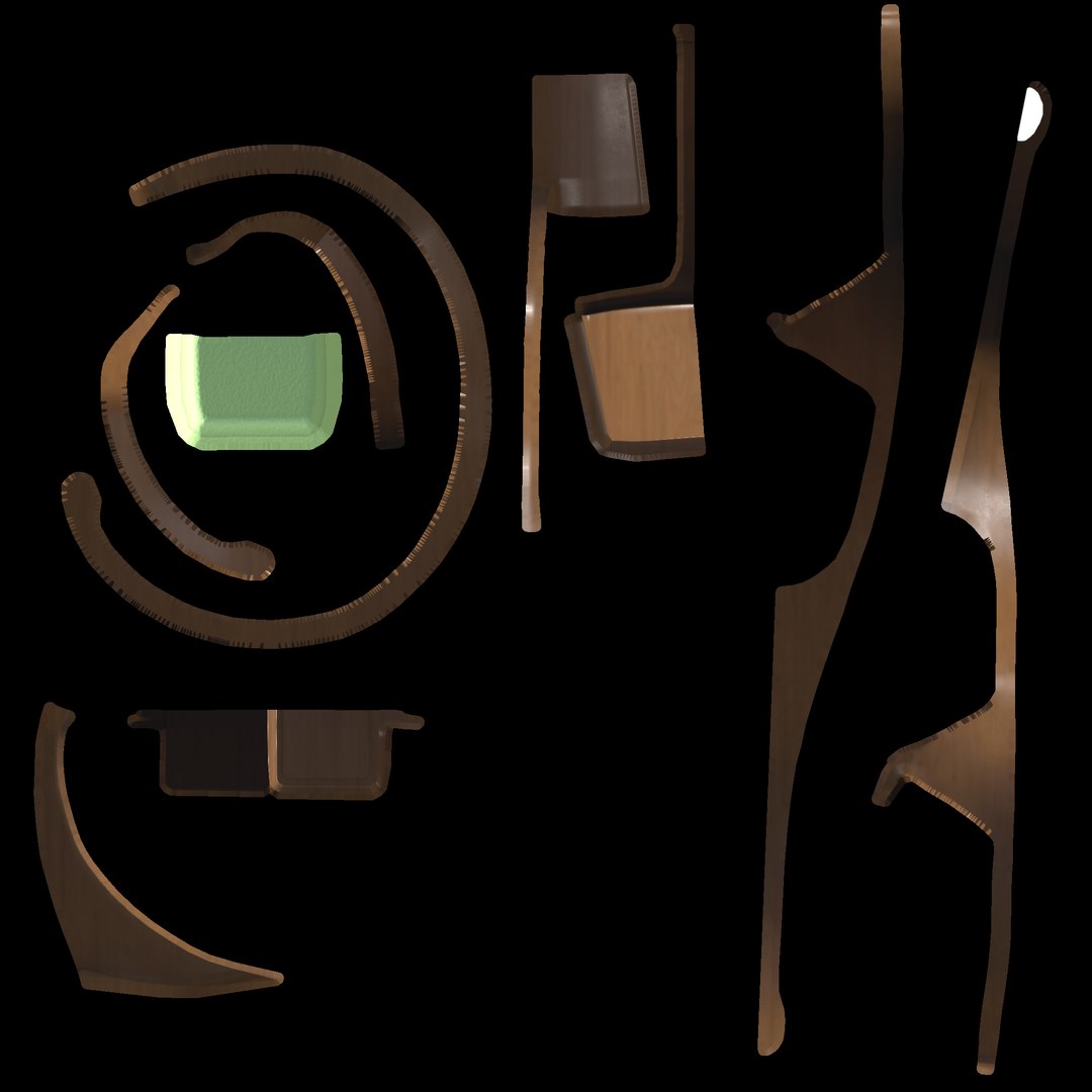 Modern Reading Rocking Chair 3D Model - TurboSquid 1865098