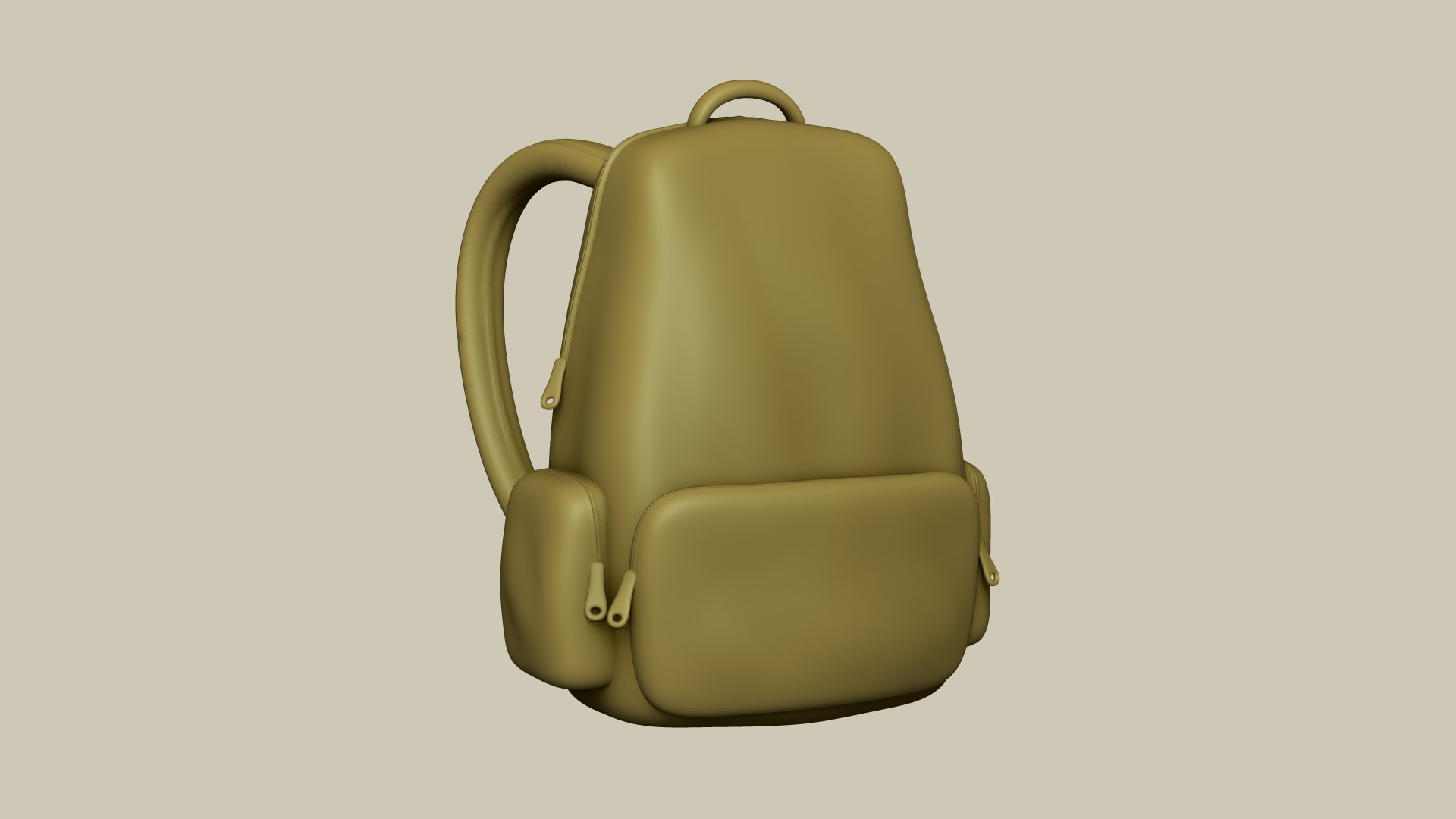 Zelda Backpack - Fashion Costume - Character Design 3D model ...