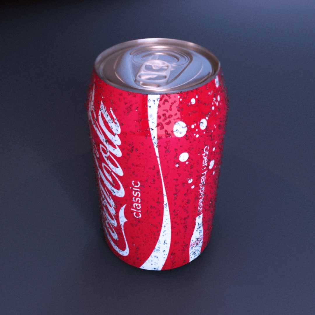 3d Model Of Coca Cola