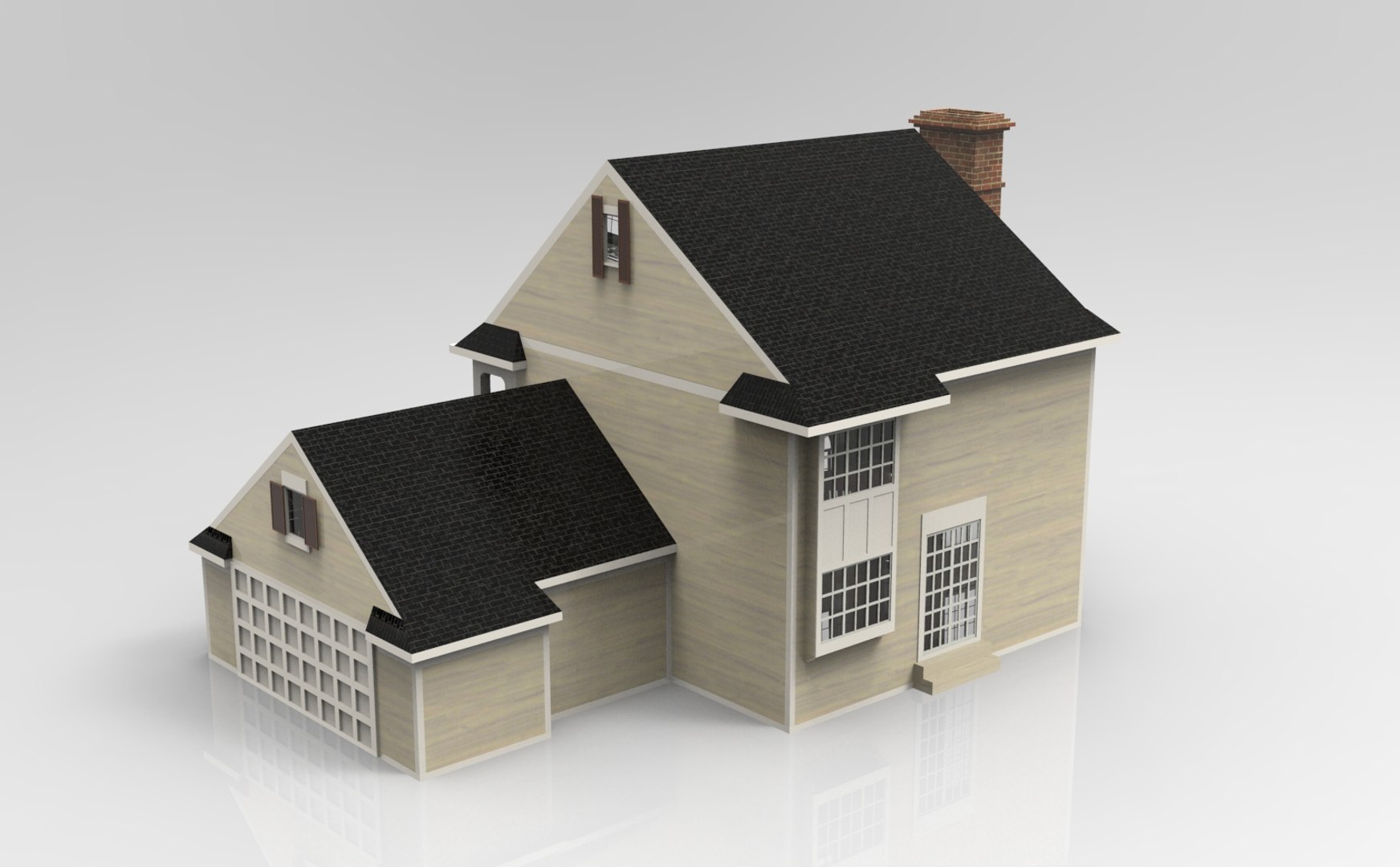 Cozy House 3D Model - TurboSquid 1557431