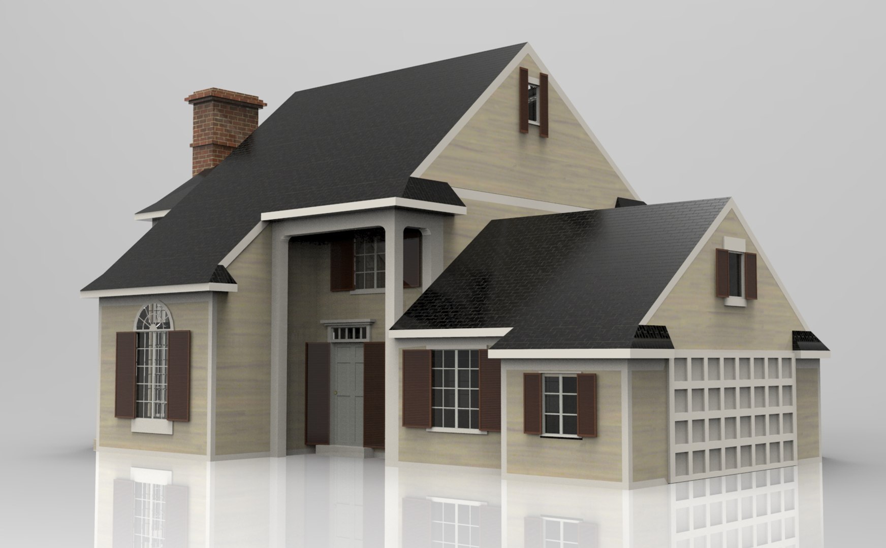 Cozy House 3D Model - TurboSquid 1557431