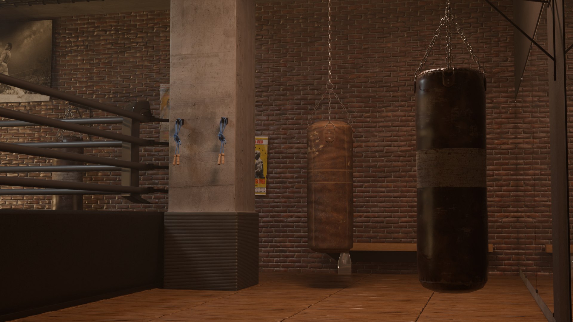 3D Boxing Club Blend Model - TurboSquid 2260243