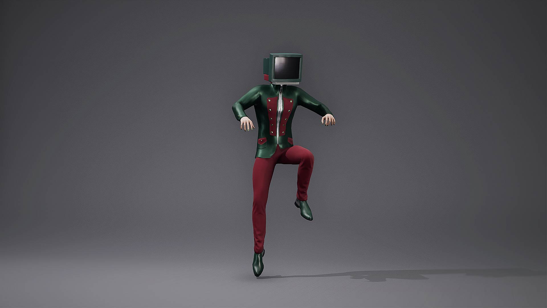 Robot Mr Monitor 3D Model - TurboSquid 1979777