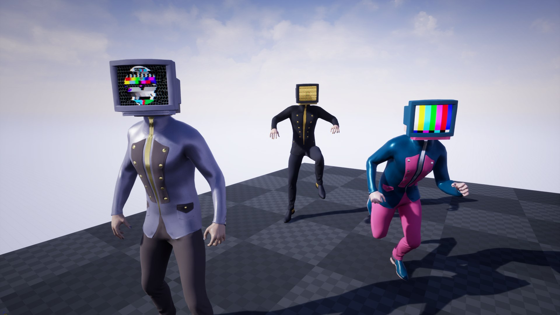 Robot Mr Monitor 3D Model - TurboSquid 1979777