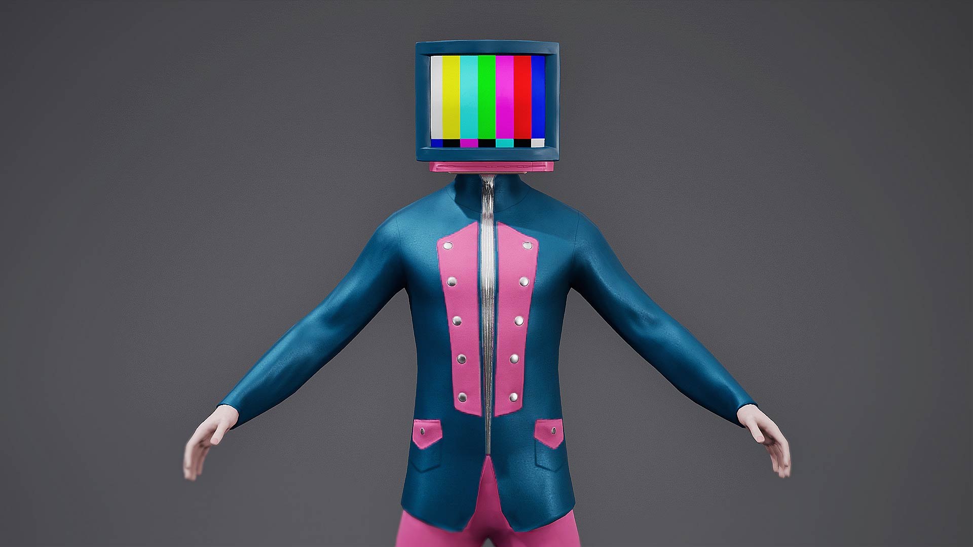 Robot Mr Monitor 3D Model - TurboSquid 1979777