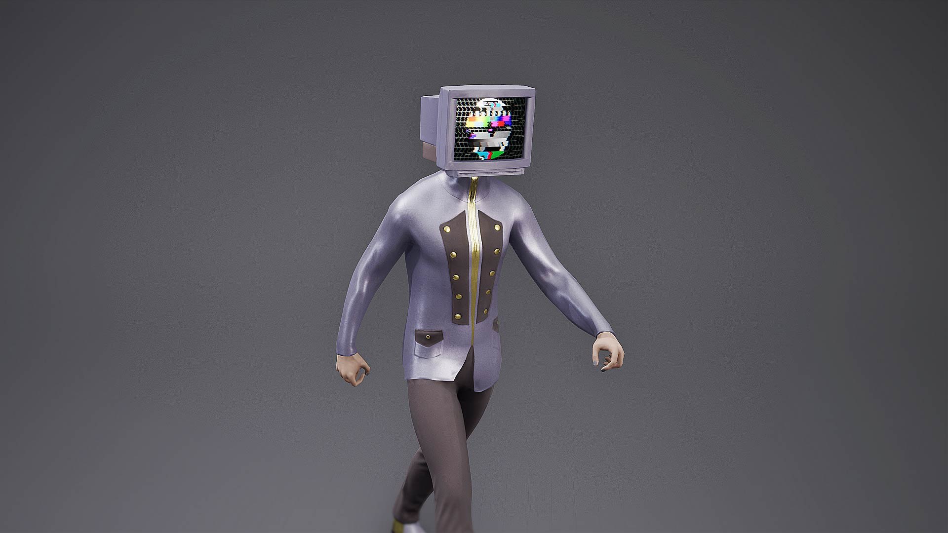 Robot Mr Monitor 3D Model - TurboSquid 1979777