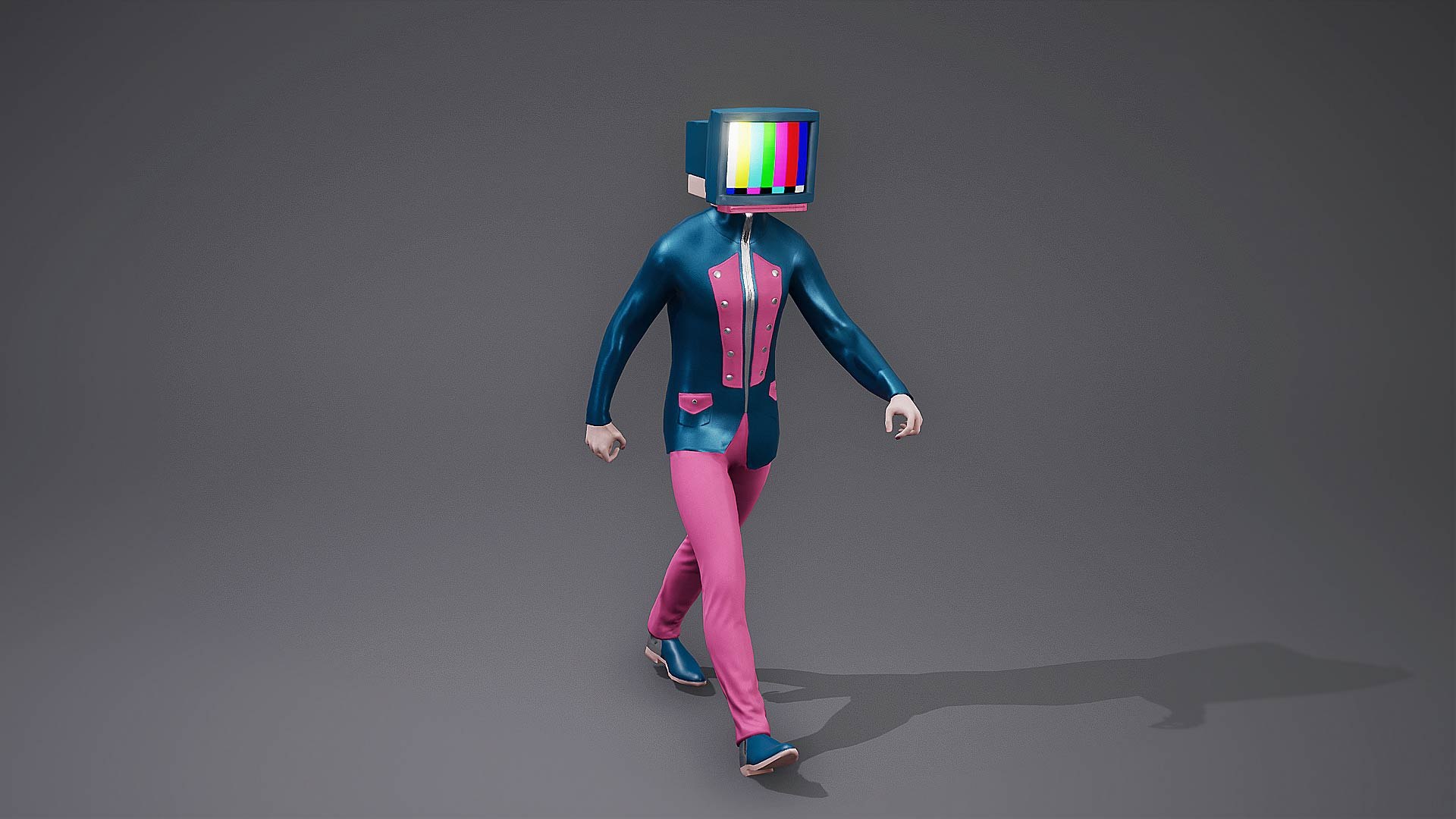 Robot Mr Monitor 3D Model - TurboSquid 1979777