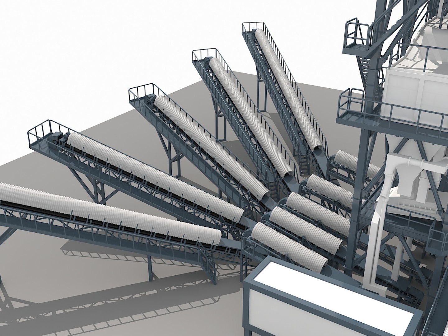 Asphalt Mixing Plant 3D Model - TurboSquid 1948327