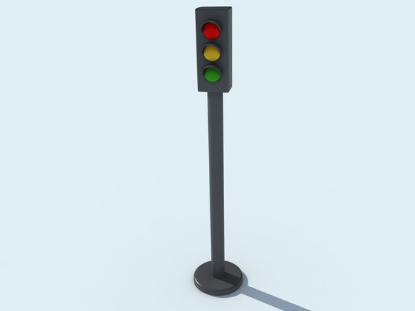 3d traffic light