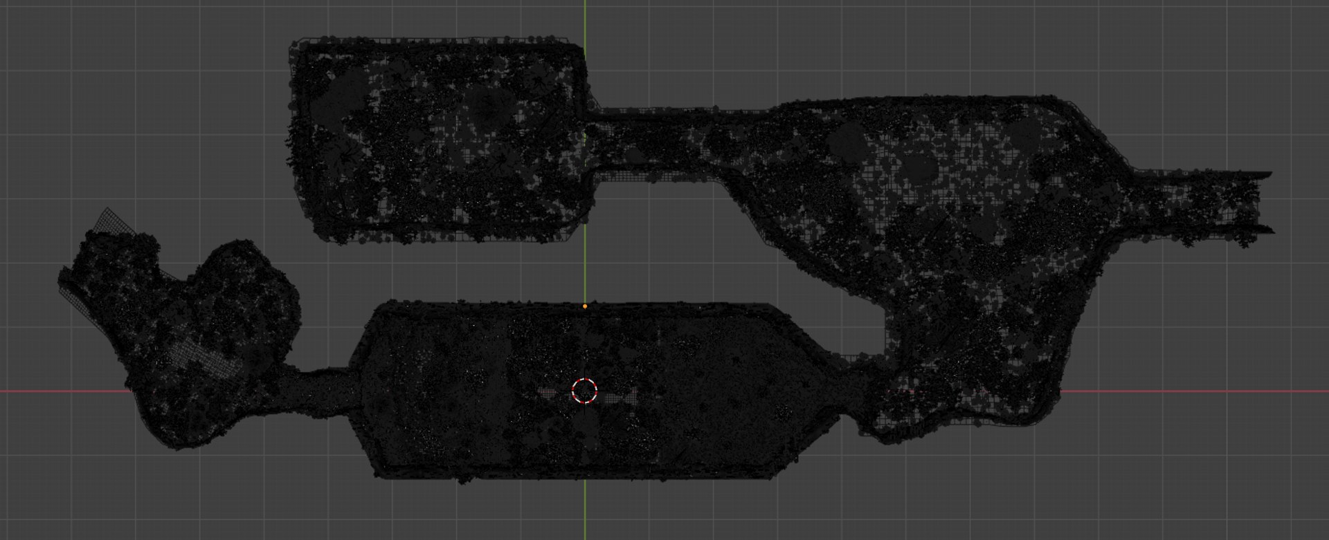 3D Ultra Realistic Forest Environment Kit 4 Section Modular Map With ...
