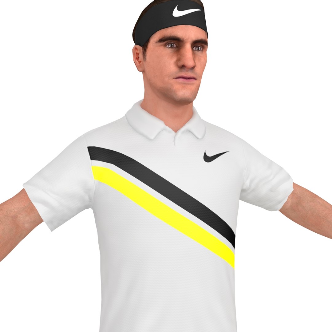 3D Roger Federer Racket Model - TurboSquid 1298046