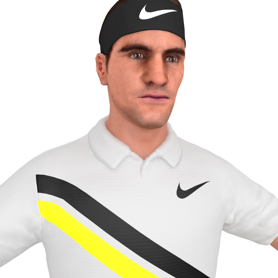 3D Roger Federer Racket Model - TurboSquid 1298046