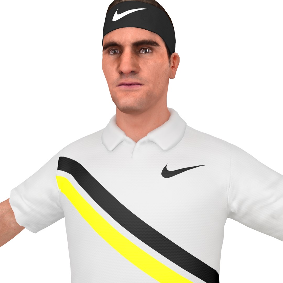 3D Roger Federer Racket Model - TurboSquid 1298046