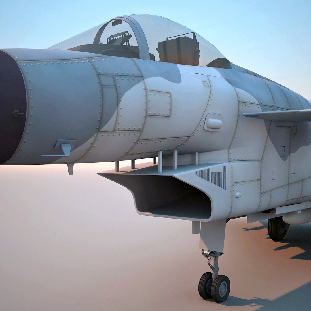 3d jet fighters rigged 3 model