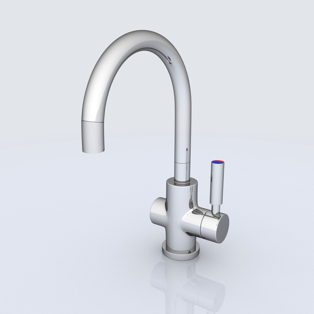 3d Water Tap Model
