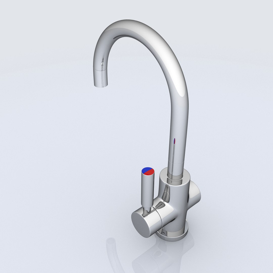 3d Water Tap Model