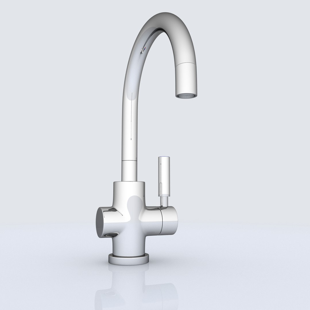 3d Water Tap Model