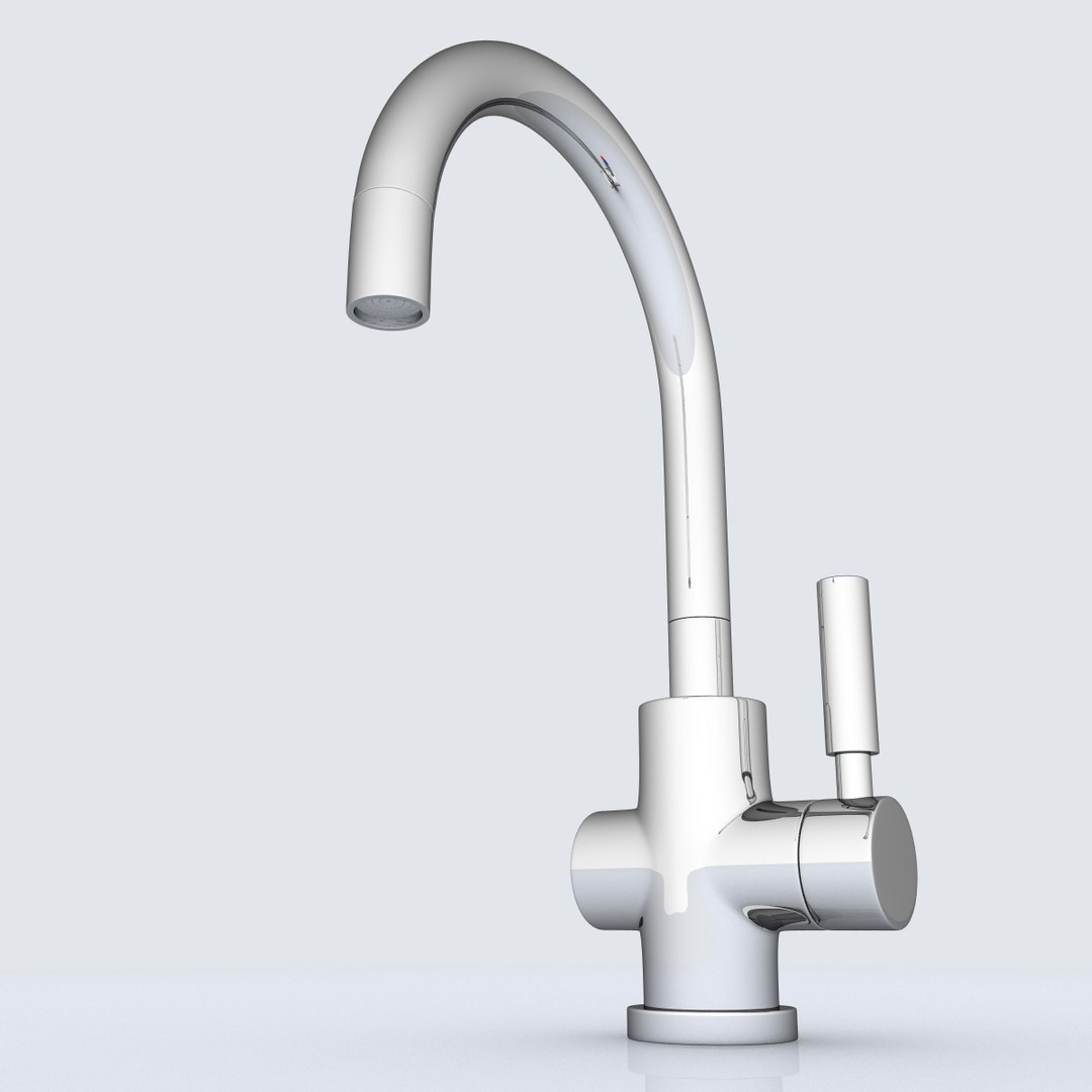 3d Water Tap Model