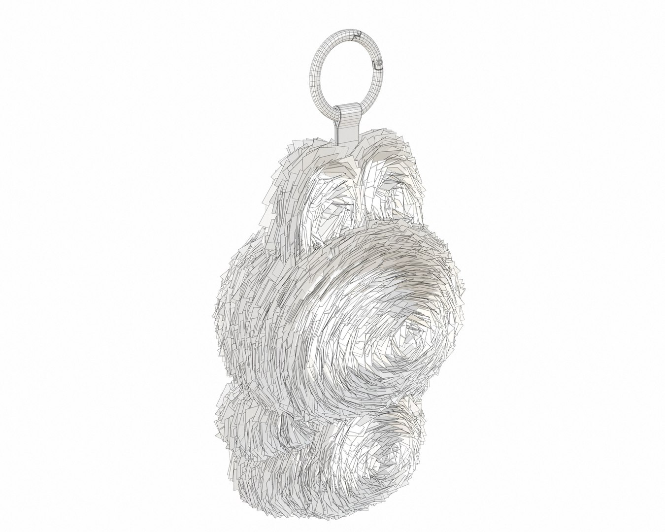 Pop Mart Labubu Monster Keychain 3D Model - TurboSquid 2387859