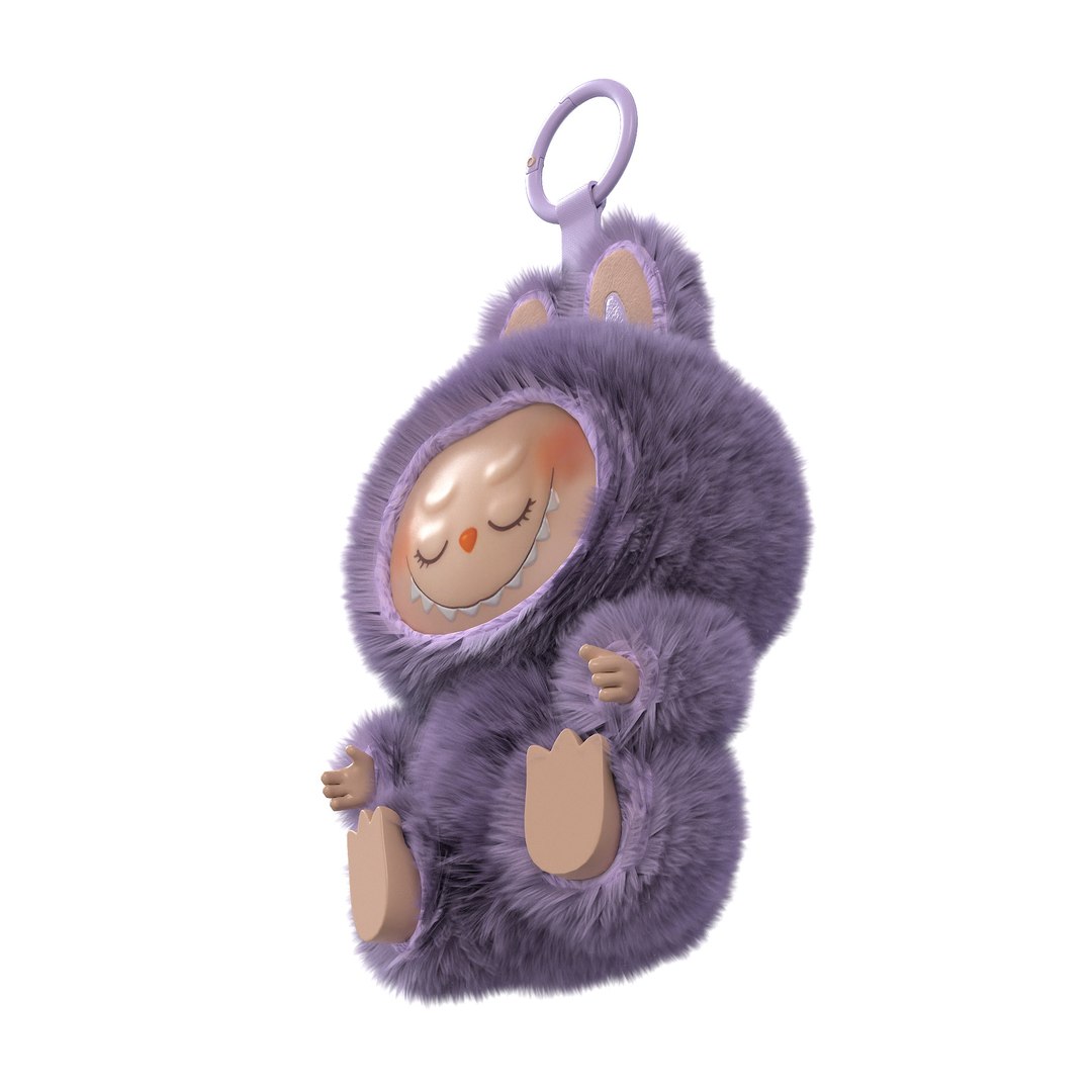 Pop Mart Labubu Monster Keychain 3D Model - TurboSquid 2387859