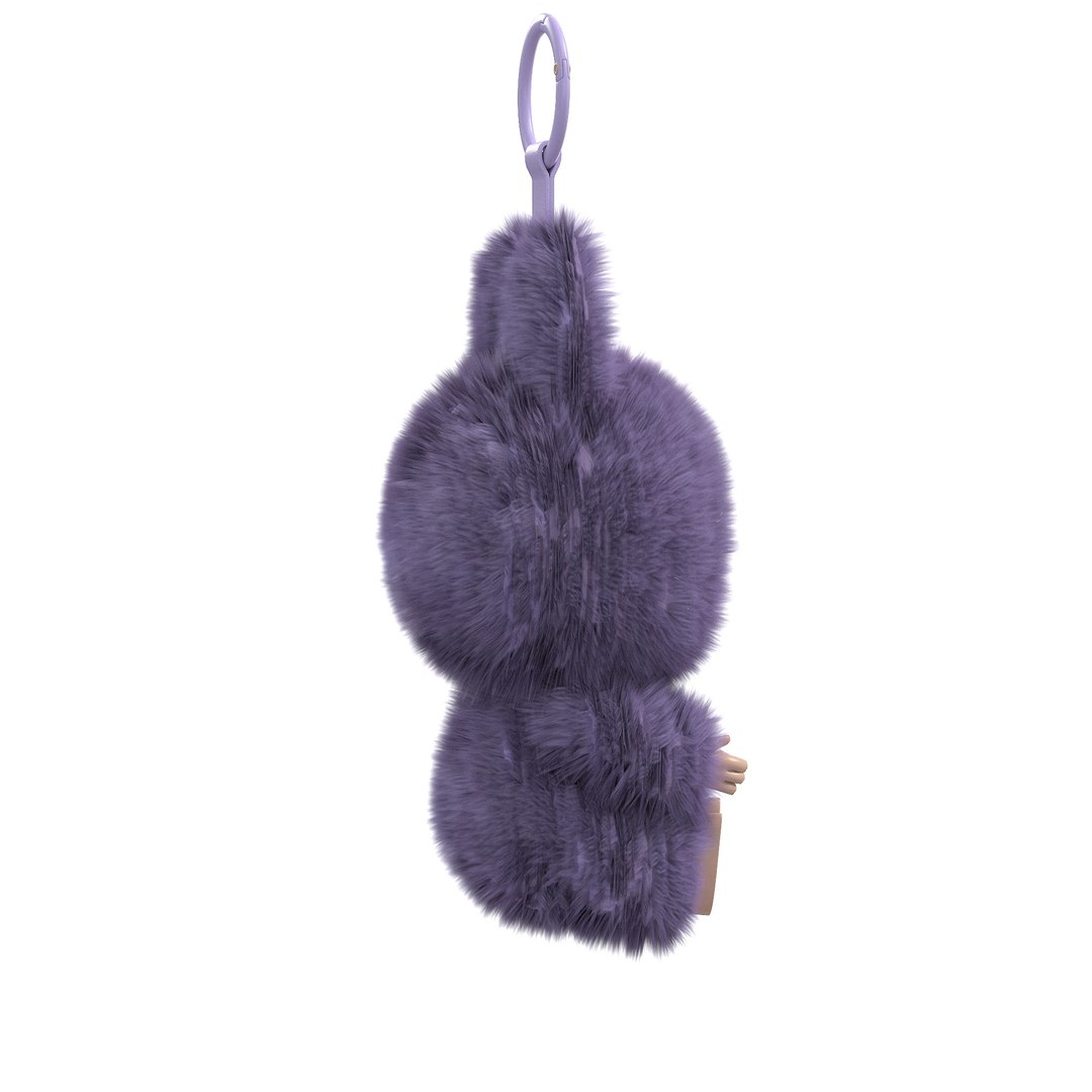 Pop Mart Labubu Monster Keychain 3D Model - TurboSquid 2387859
