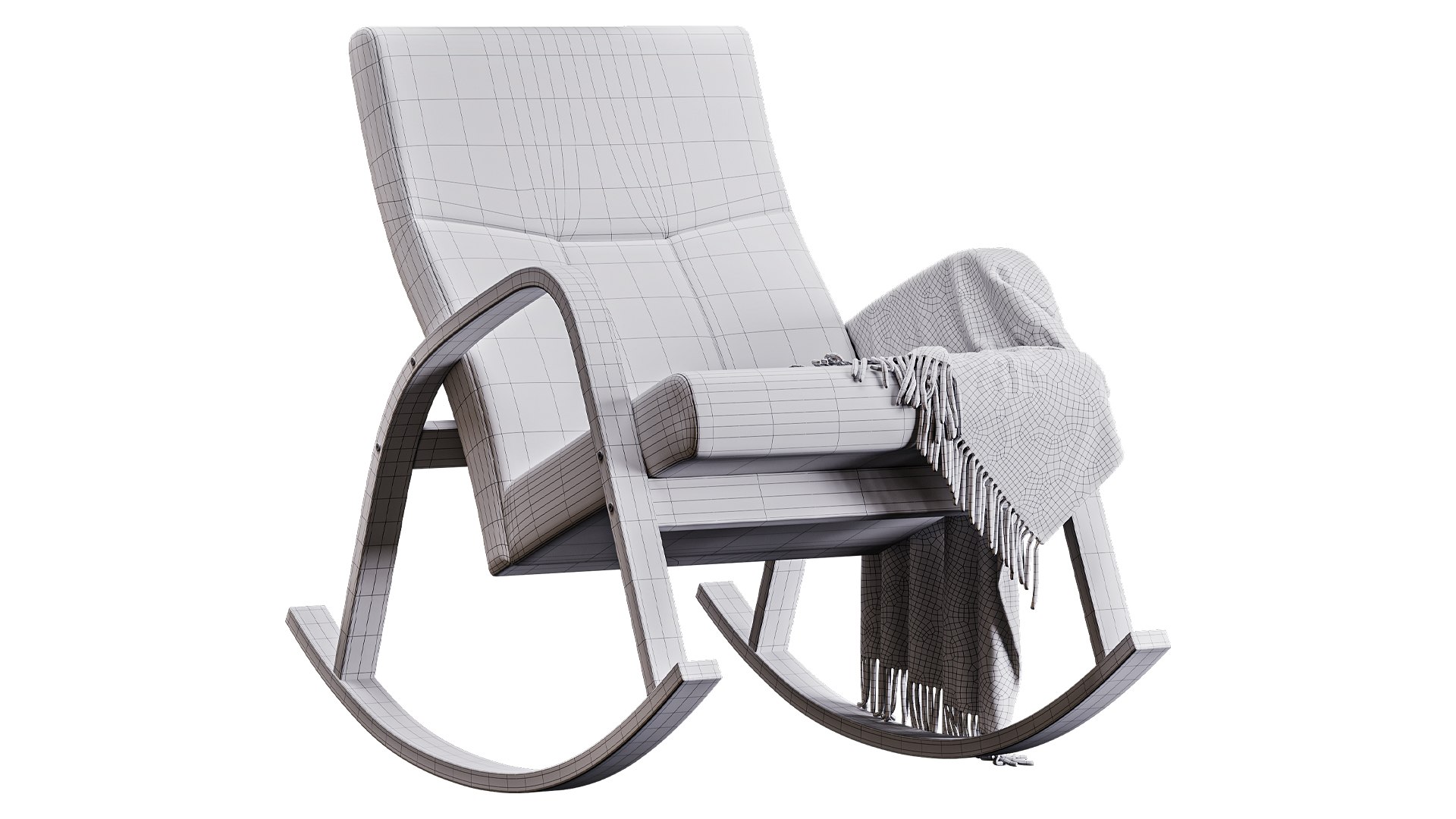 Rocking Chair Irsa 3D Model - TurboSquid 2376217