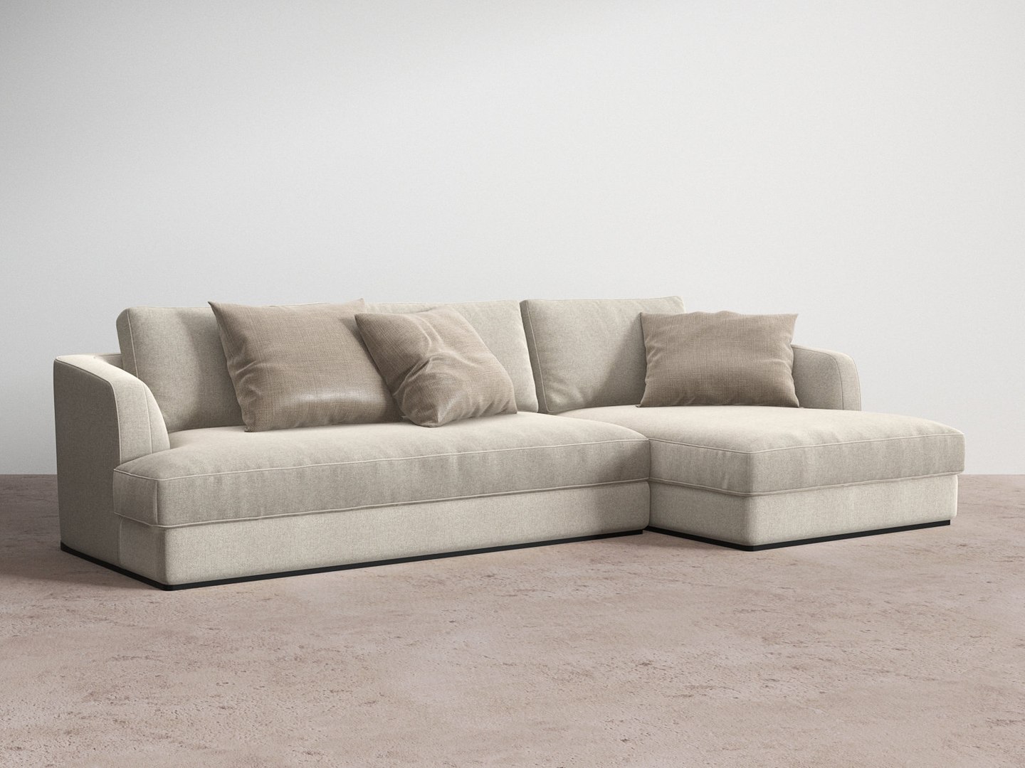 Barrett sofa comp01 3D model - TurboSquid 1308409