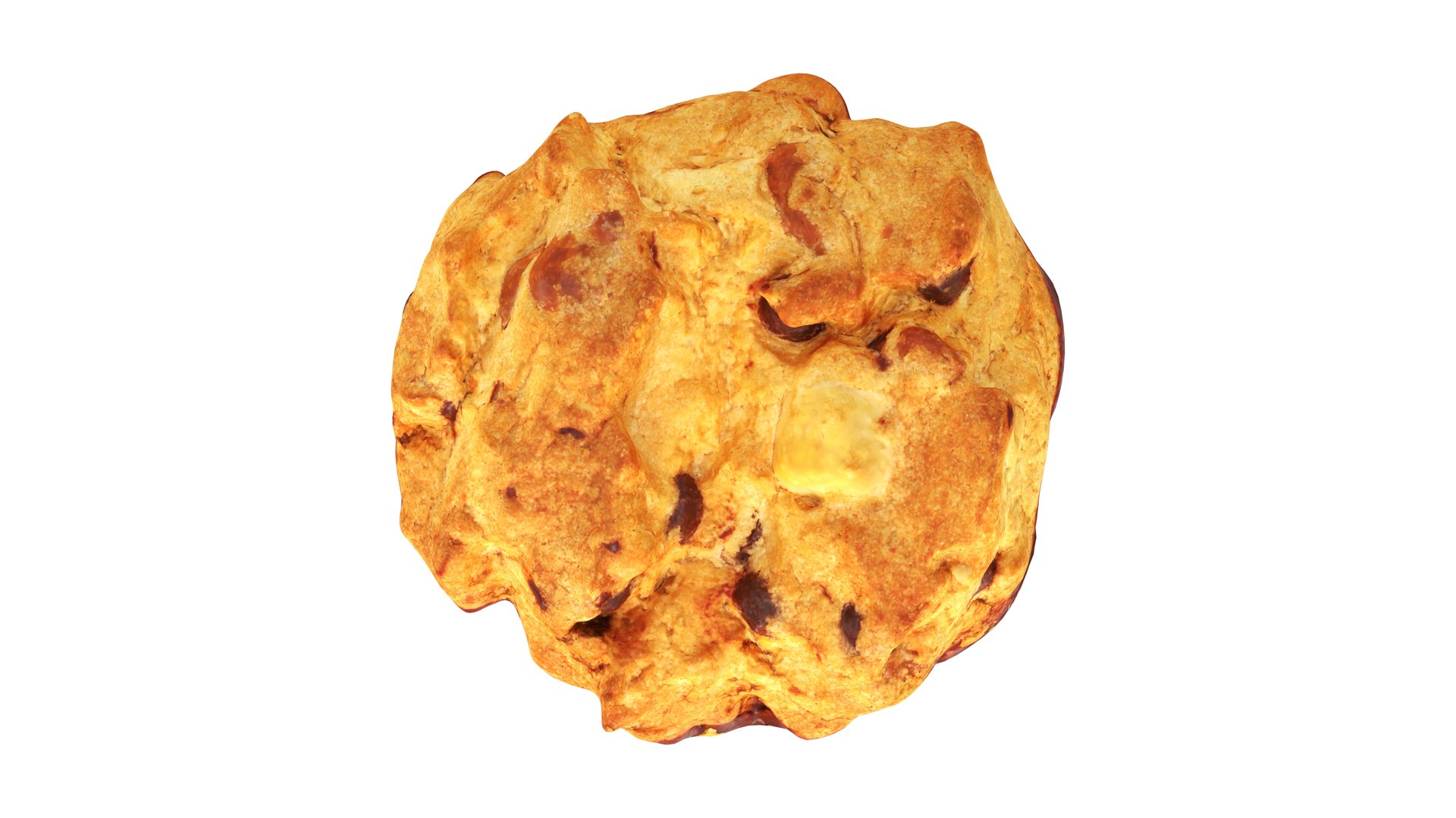 Triple Choko Cookie 01 3D Model - TurboSquid 2339318