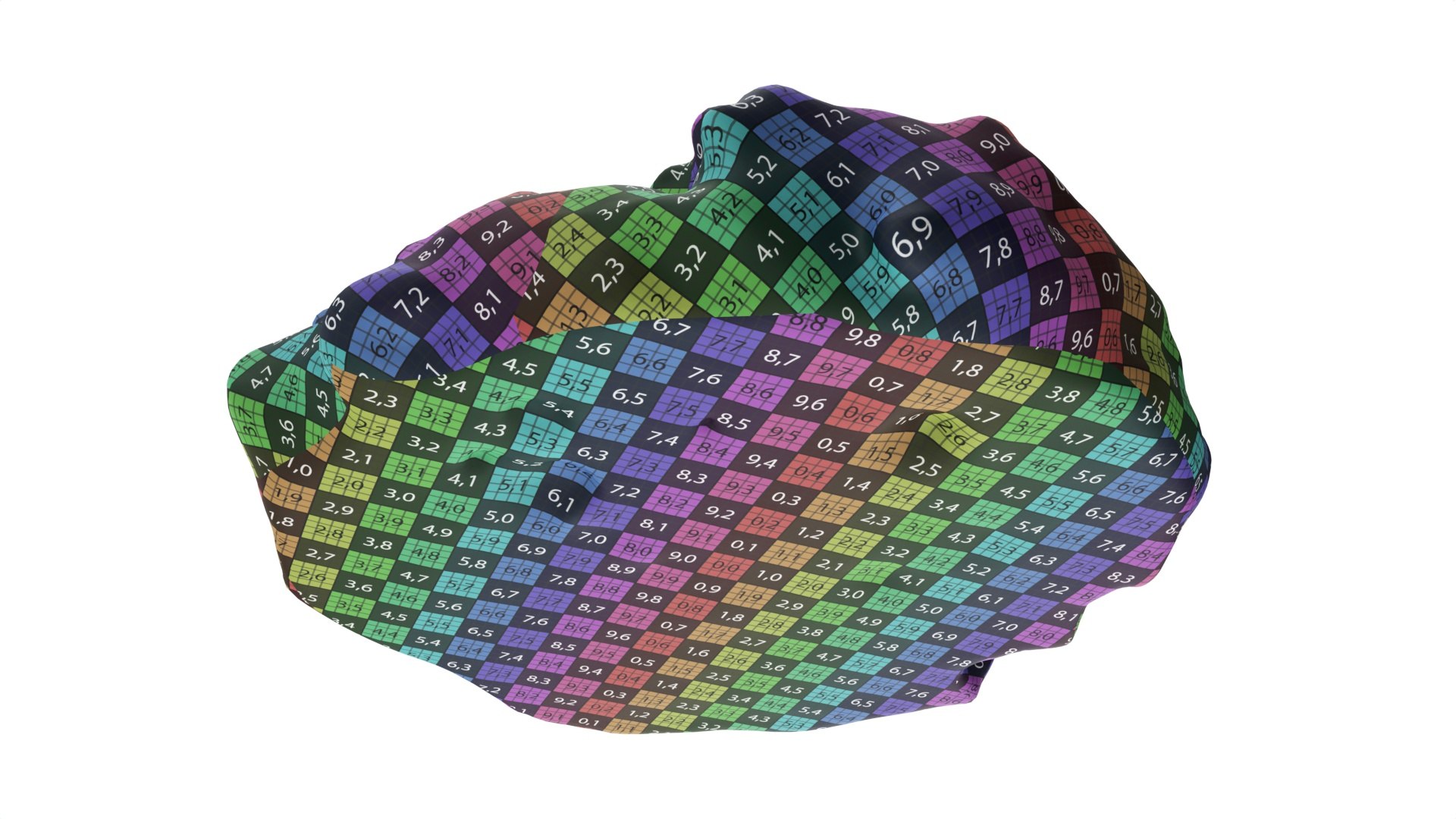 Triple Choko Cookie 01 3D Model - TurboSquid 2339318