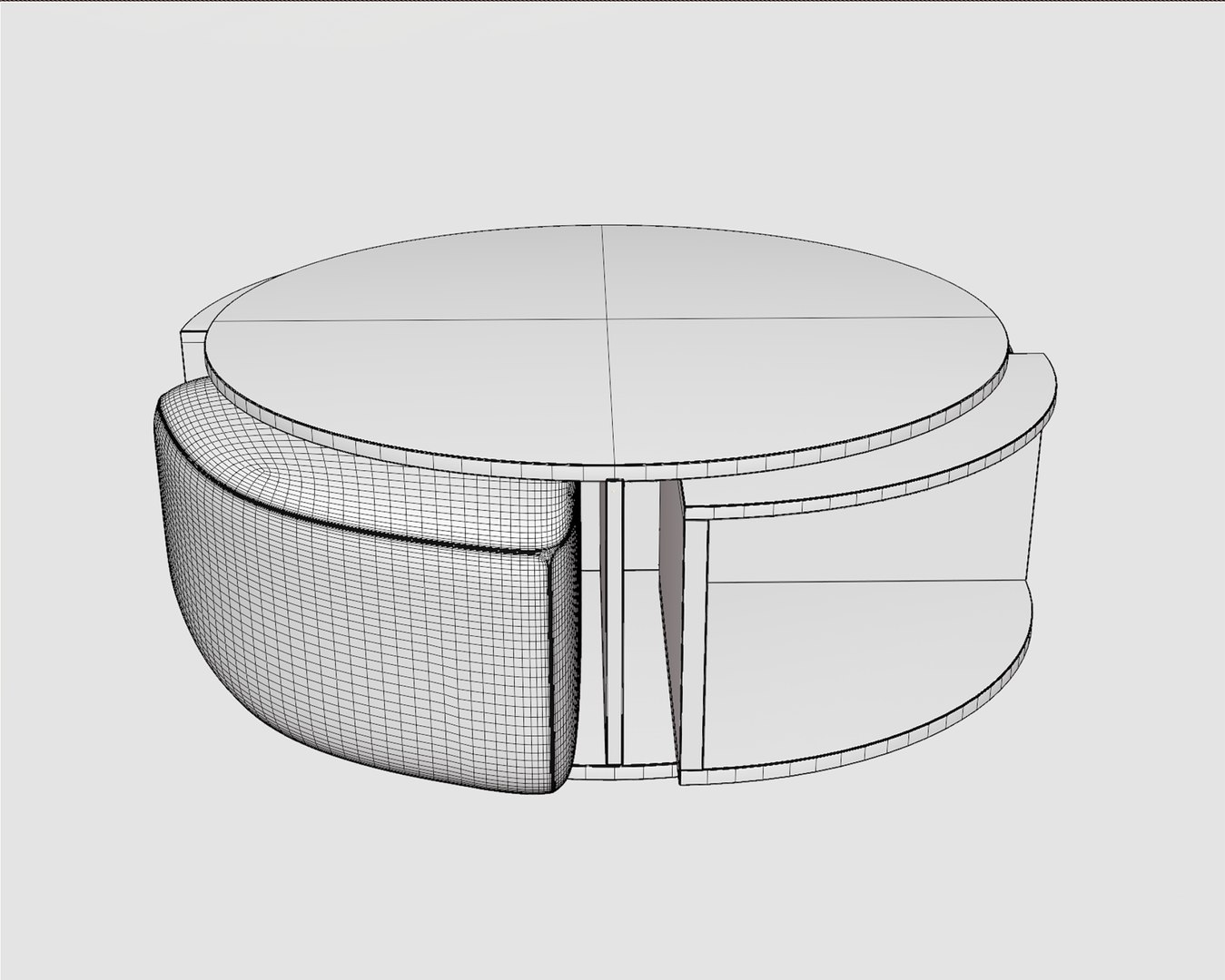 Coffe table 3D model - TurboSquid 2115208