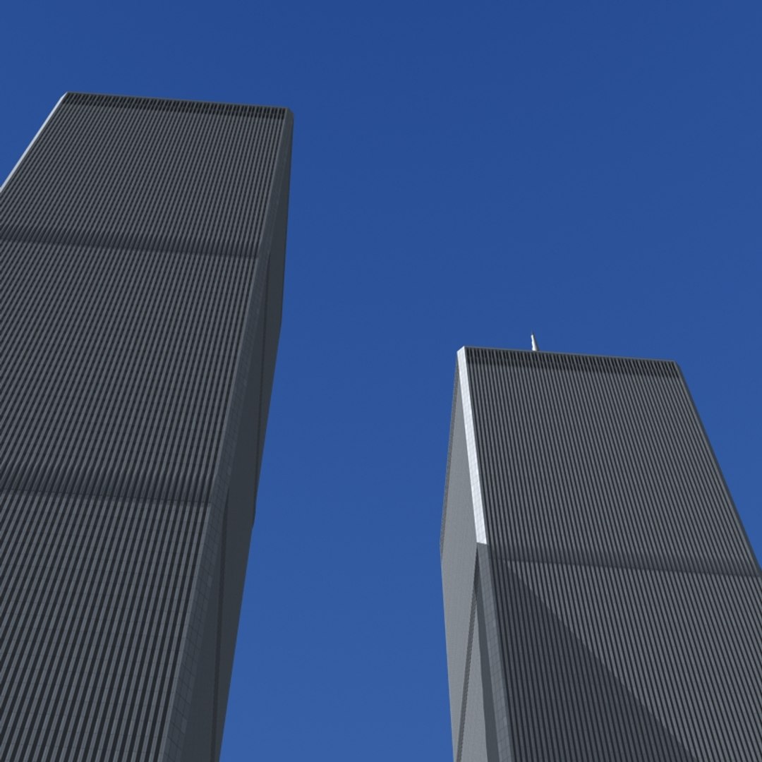 3d Model Twin Towers World Trade