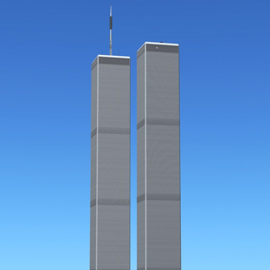 3d Model Twin Towers World Trade