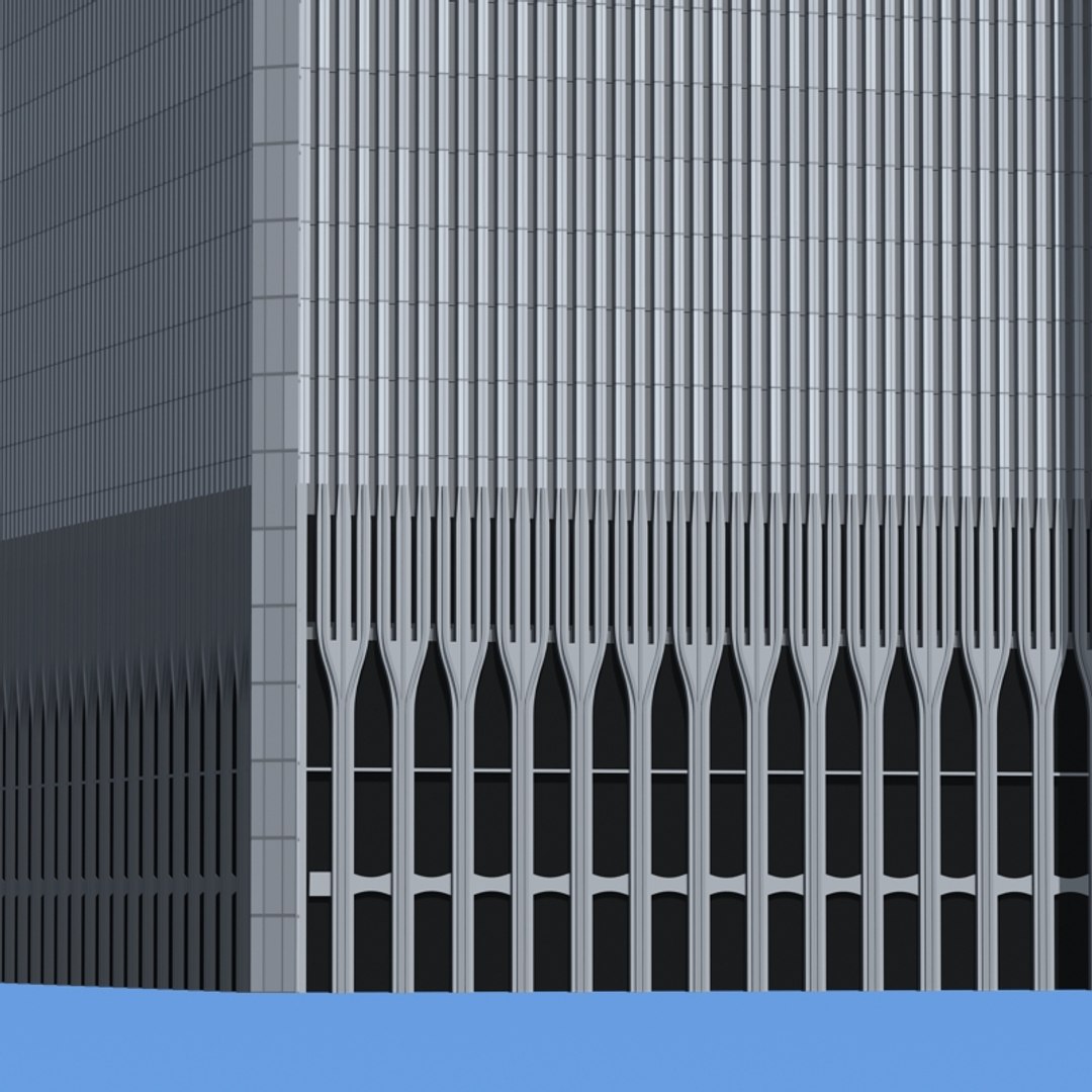 3d Model Twin Towers World Trade