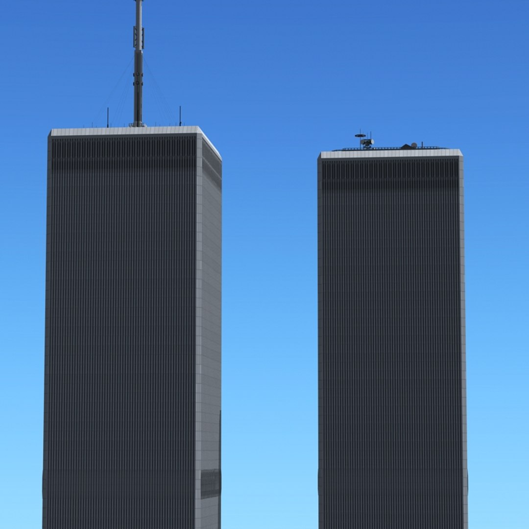 3d Model Twin Towers World Trade