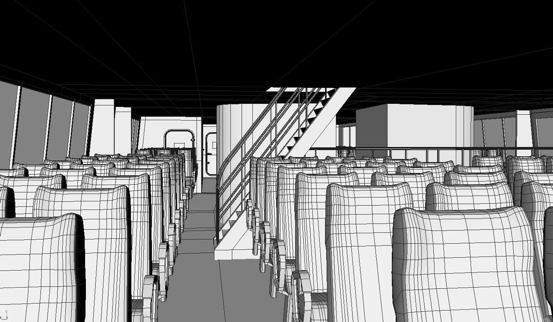 3D Red Jet 7 Ferry Model - TurboSquid 1668545