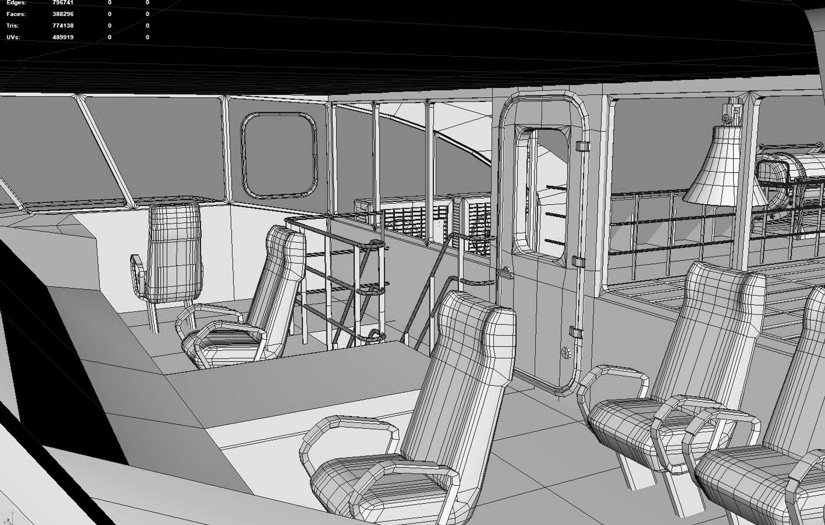 3D Red Jet 7 Ferry Model - TurboSquid 1668545