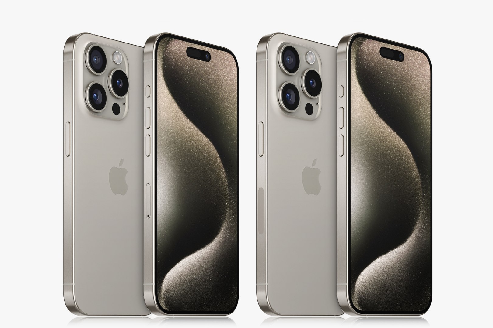 Apple IPhone 15 Pro All Colors 3D Model - TurboSquid 2137926