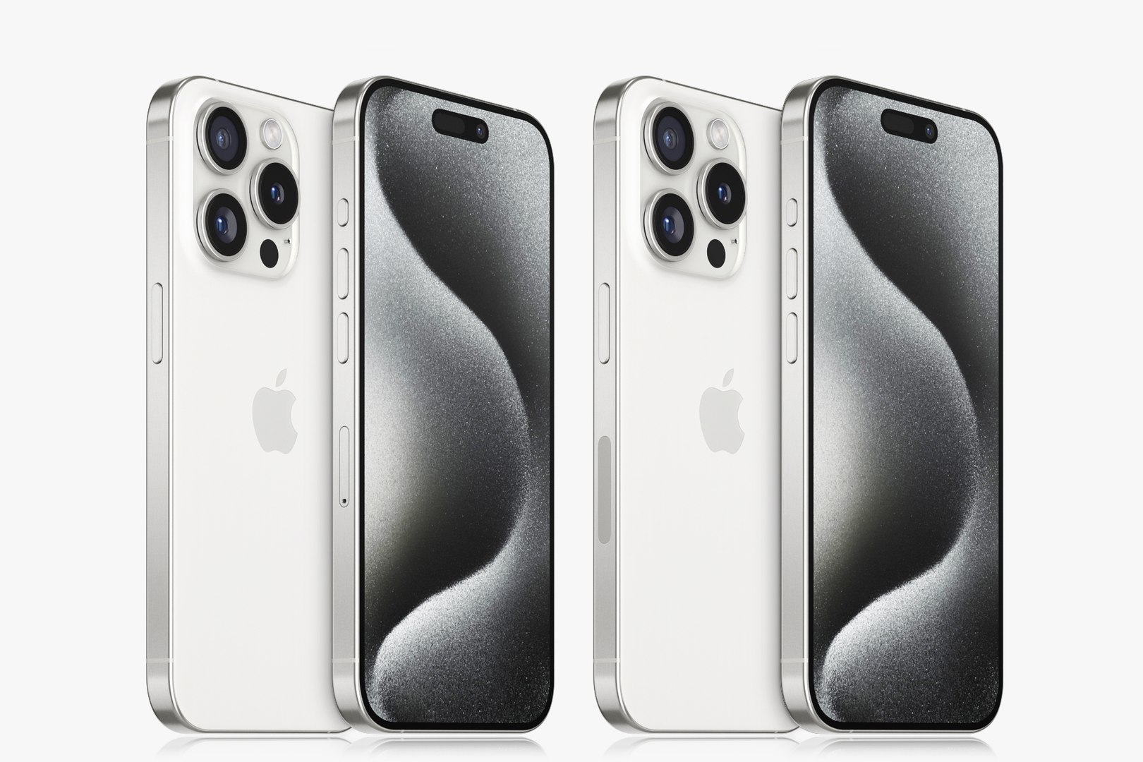 Apple IPhone 15 Pro All Colors 3D Model - TurboSquid 2137926