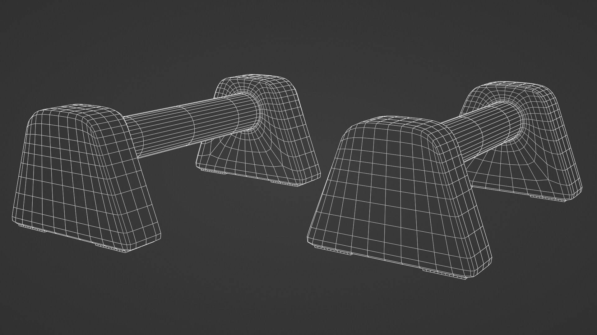 Parallettes 3D - TurboSquid 2105762