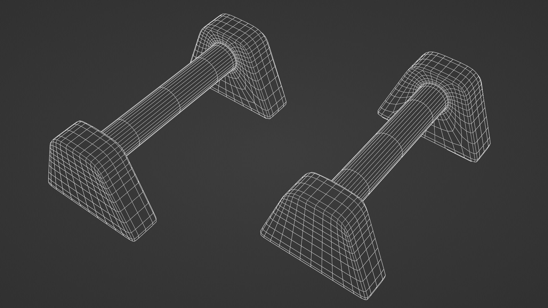 Parallettes 3D - TurboSquid 2105762