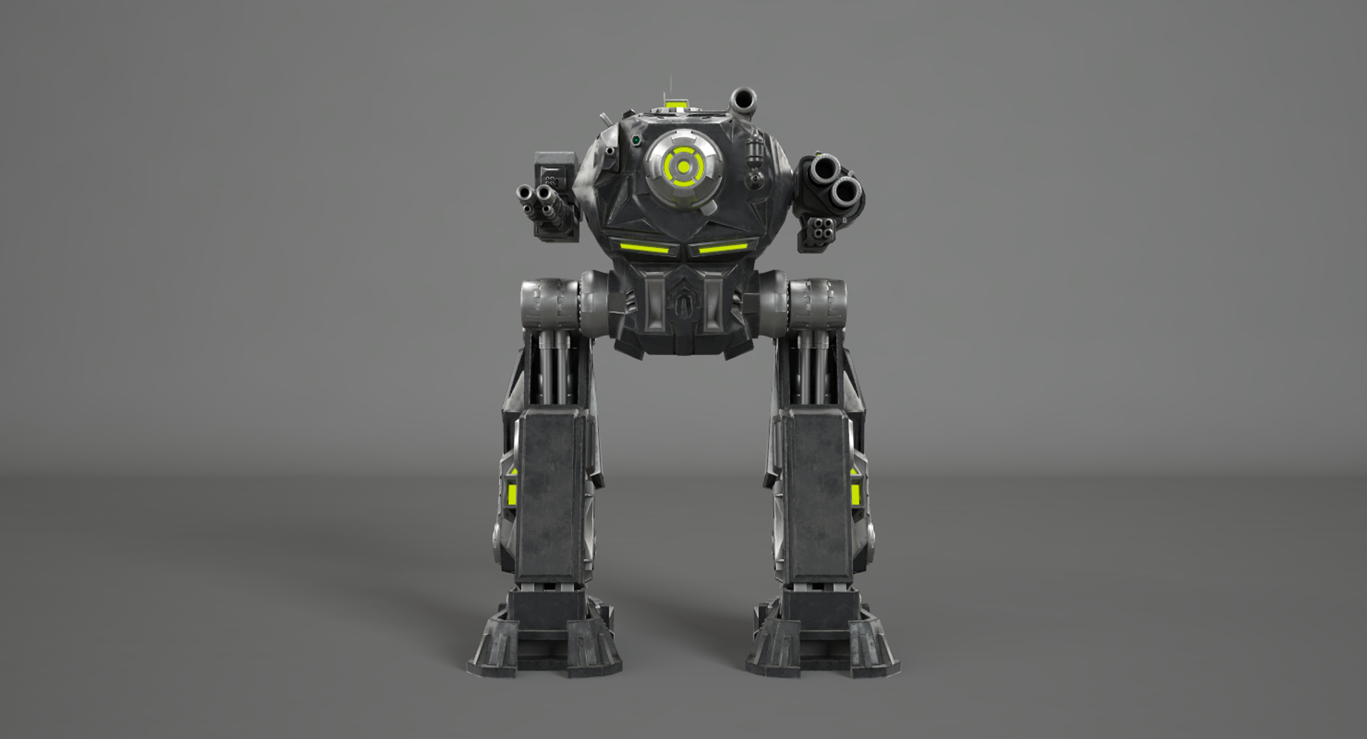 3D Military Mech Model - TurboSquid 1370012