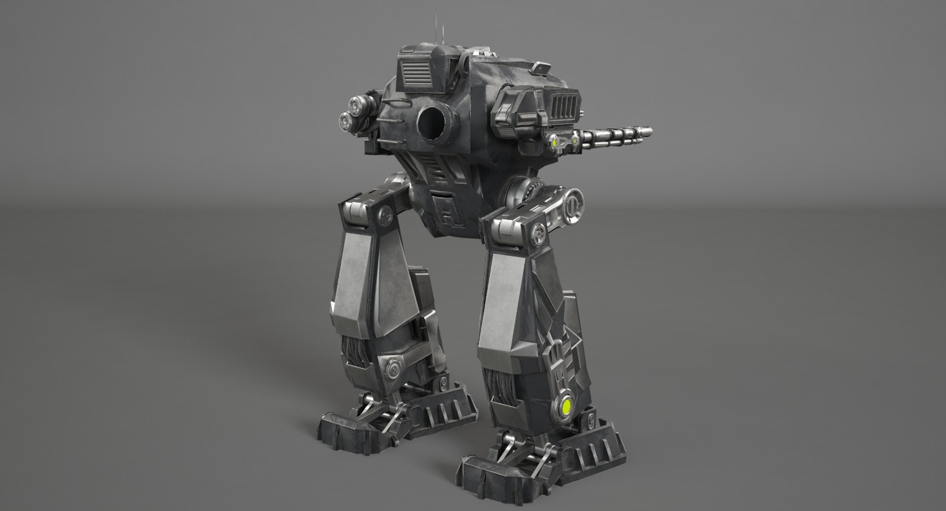 3D Military Mech Model - TurboSquid 1370012