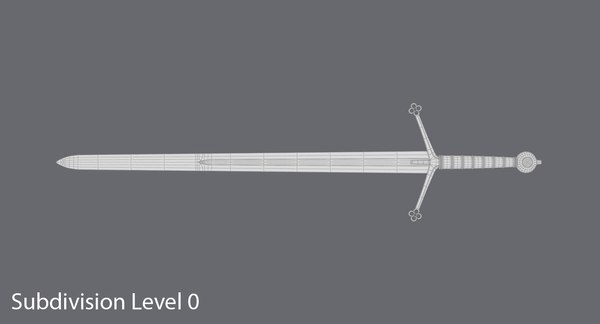 Medieval-broadsword 3D model - TurboSquid 1155417