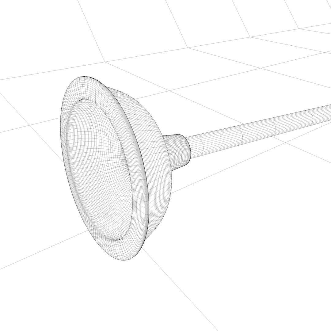 3d Model Plunger Pipes