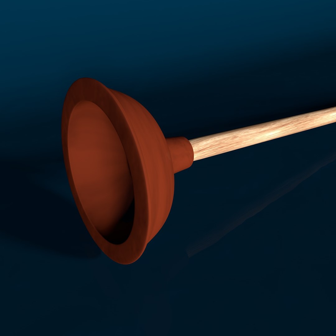 3d Model Plunger Pipes