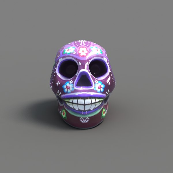 modelo 3d Calavera artesanal - TurboSquid 1147448