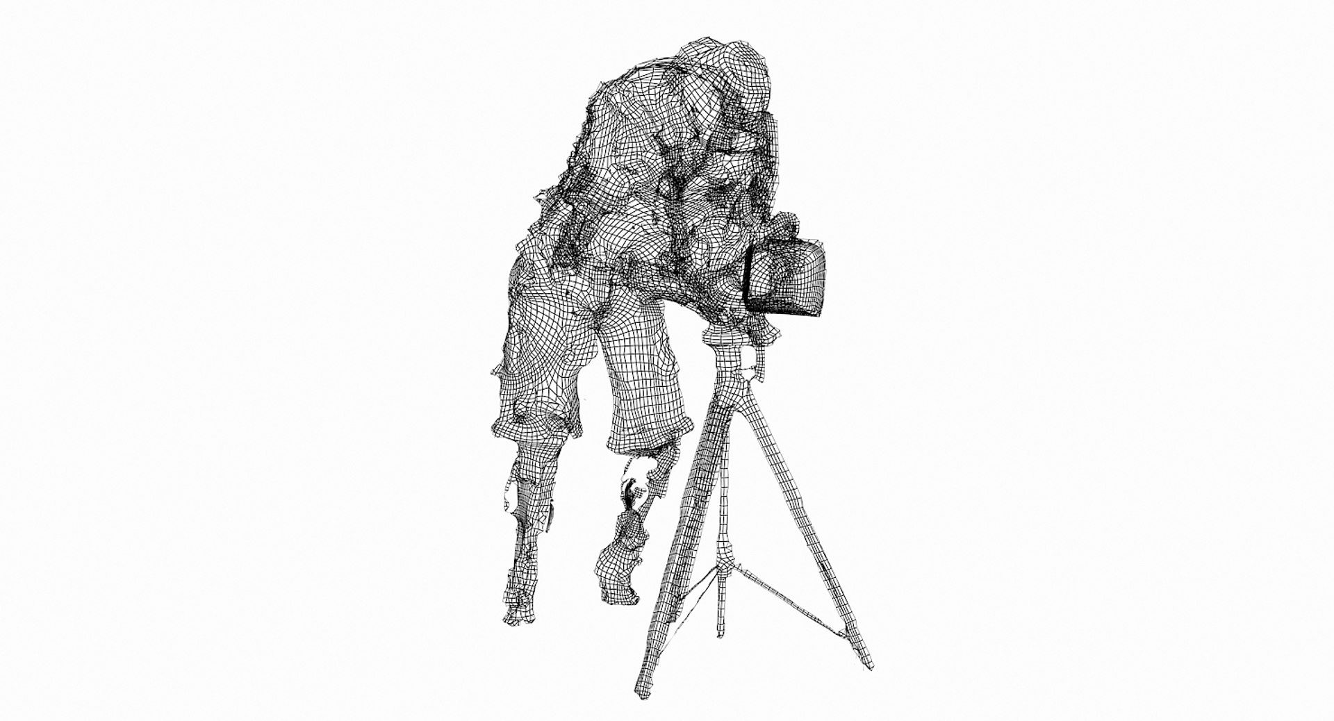 Iron cameraman 3D model - TurboSquid 1389820
