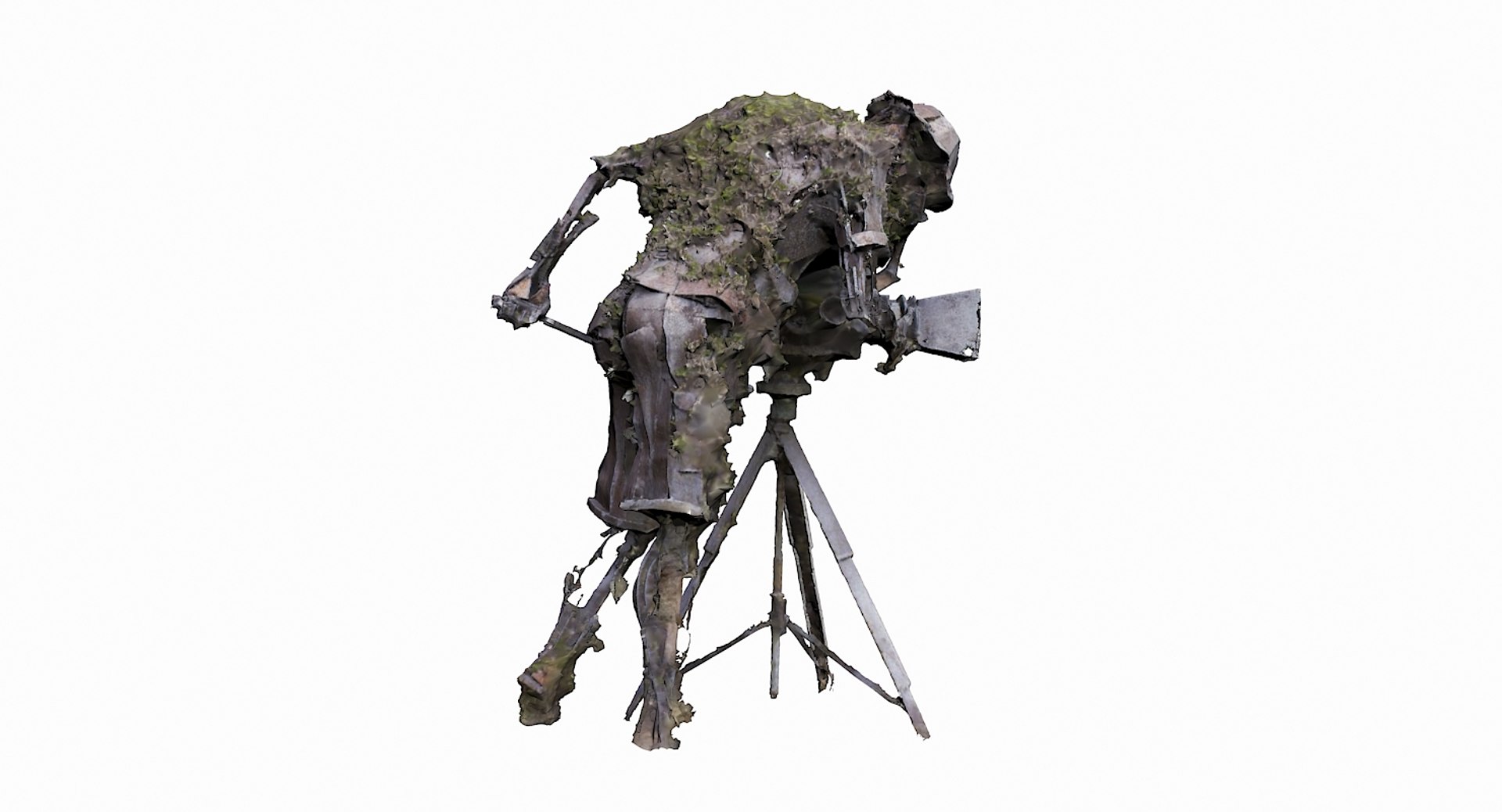 Iron cameraman 3D model - TurboSquid 1389820
